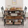 17 Stories Emond Rectangular Modern/Farmhouse/Rustic/Industrial Dining Set & Reviews | Wayfair